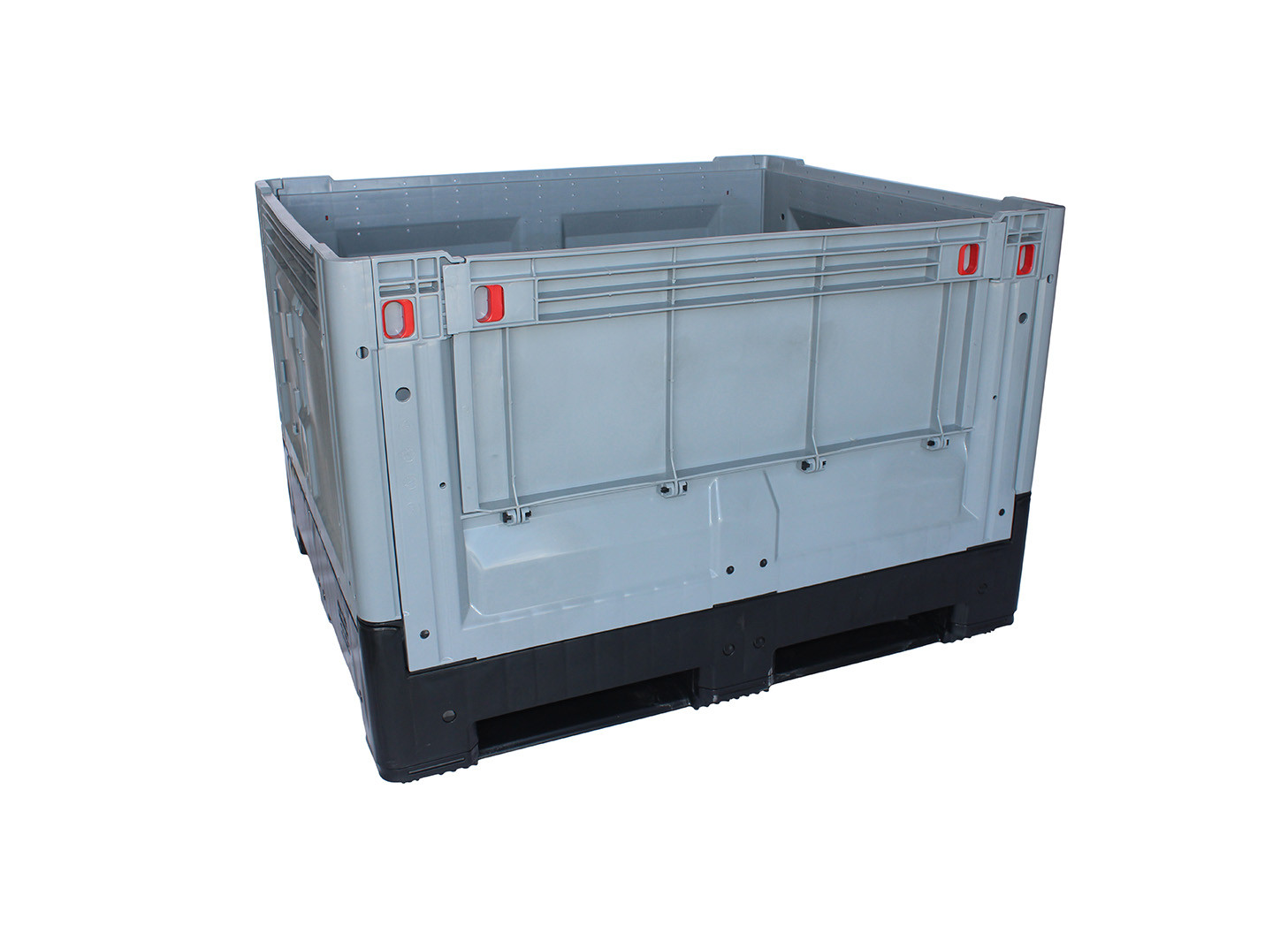 Plastična sklopiva box paleta sa zatvorenim stranicama - Primat Logistika