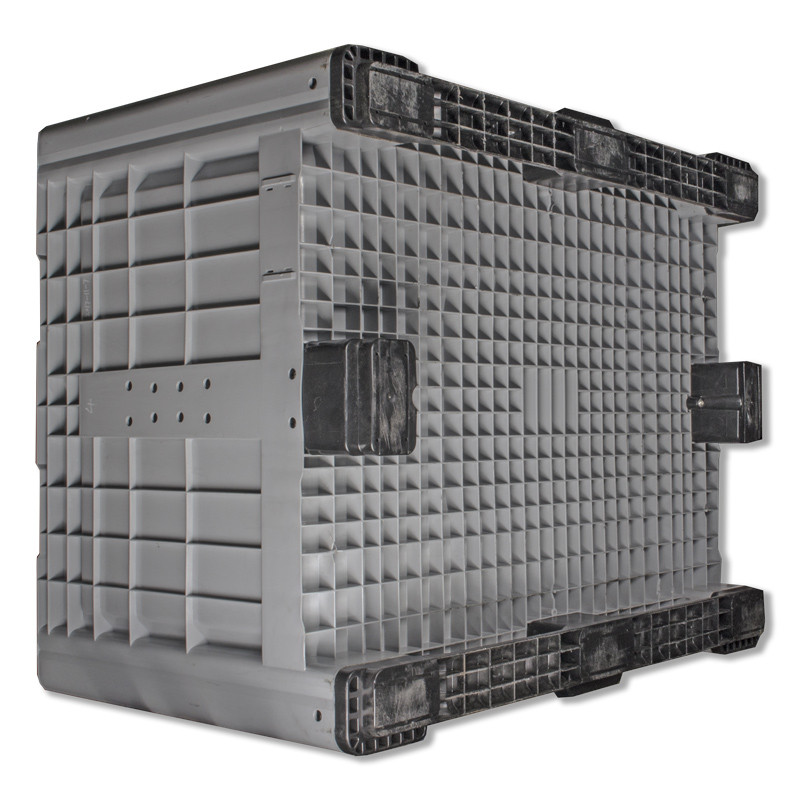 Plastični sanduk s fiksnim punim stranicama - Primat Logistika